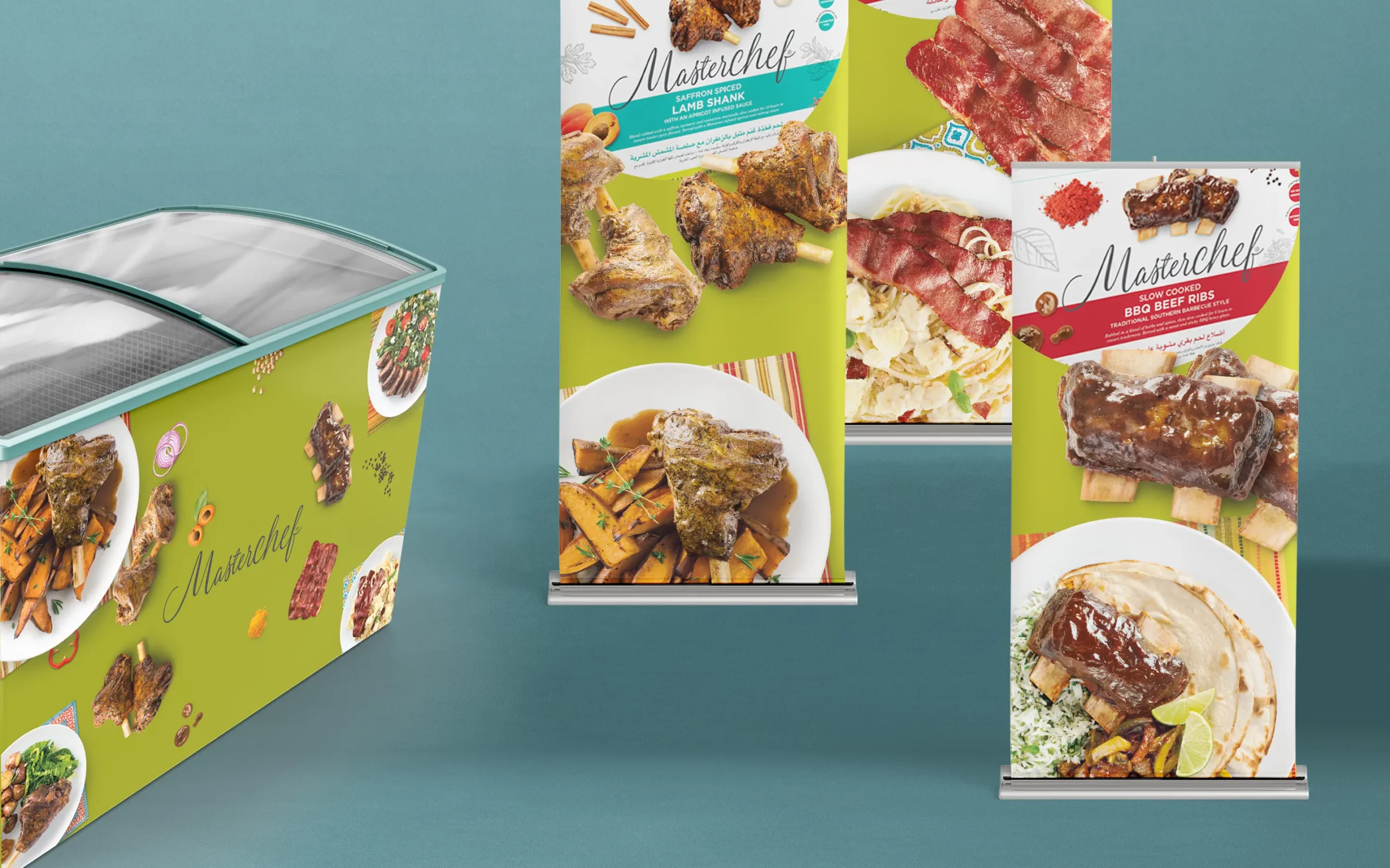 Structural Packaging & Website Design for a Ready-to-Cook Product