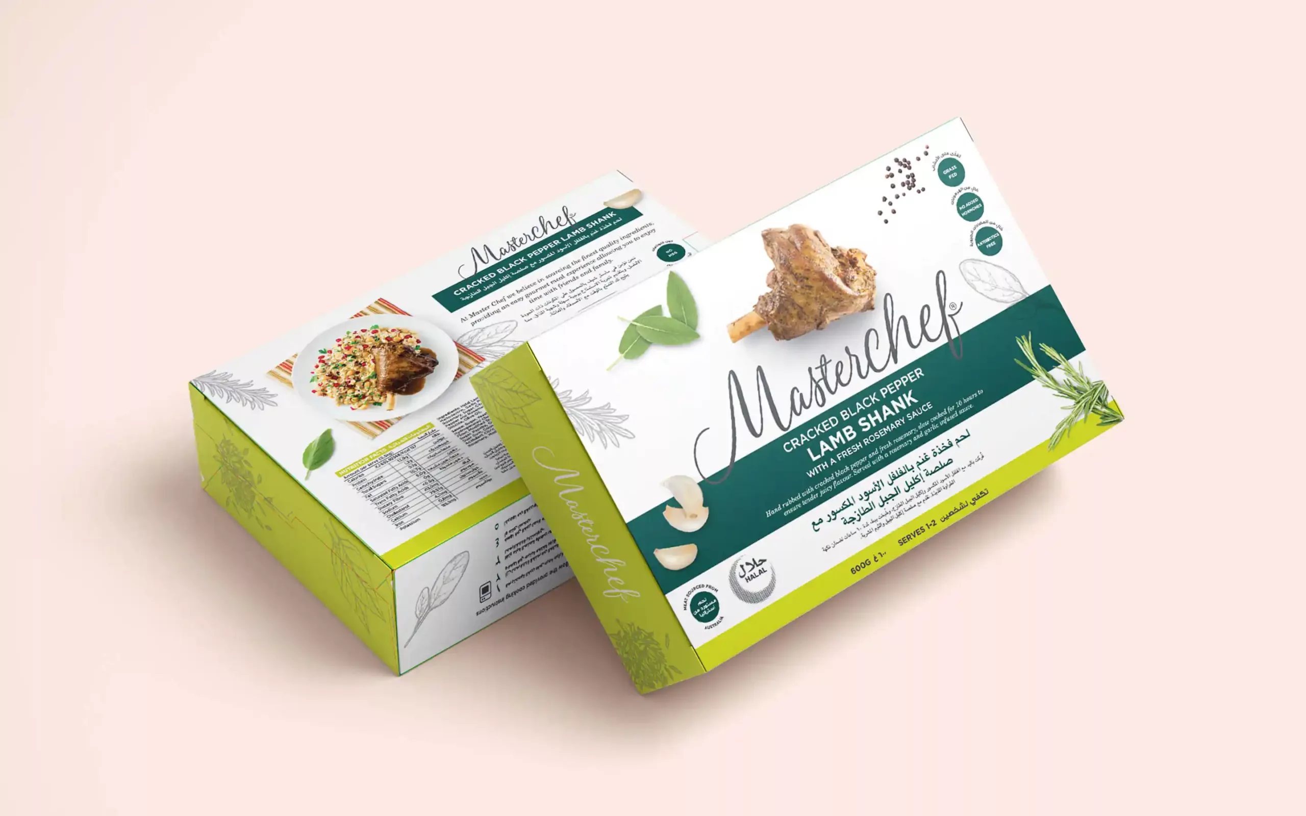 Structural Packaging & Website Design for a Ready-to-Cook Product
