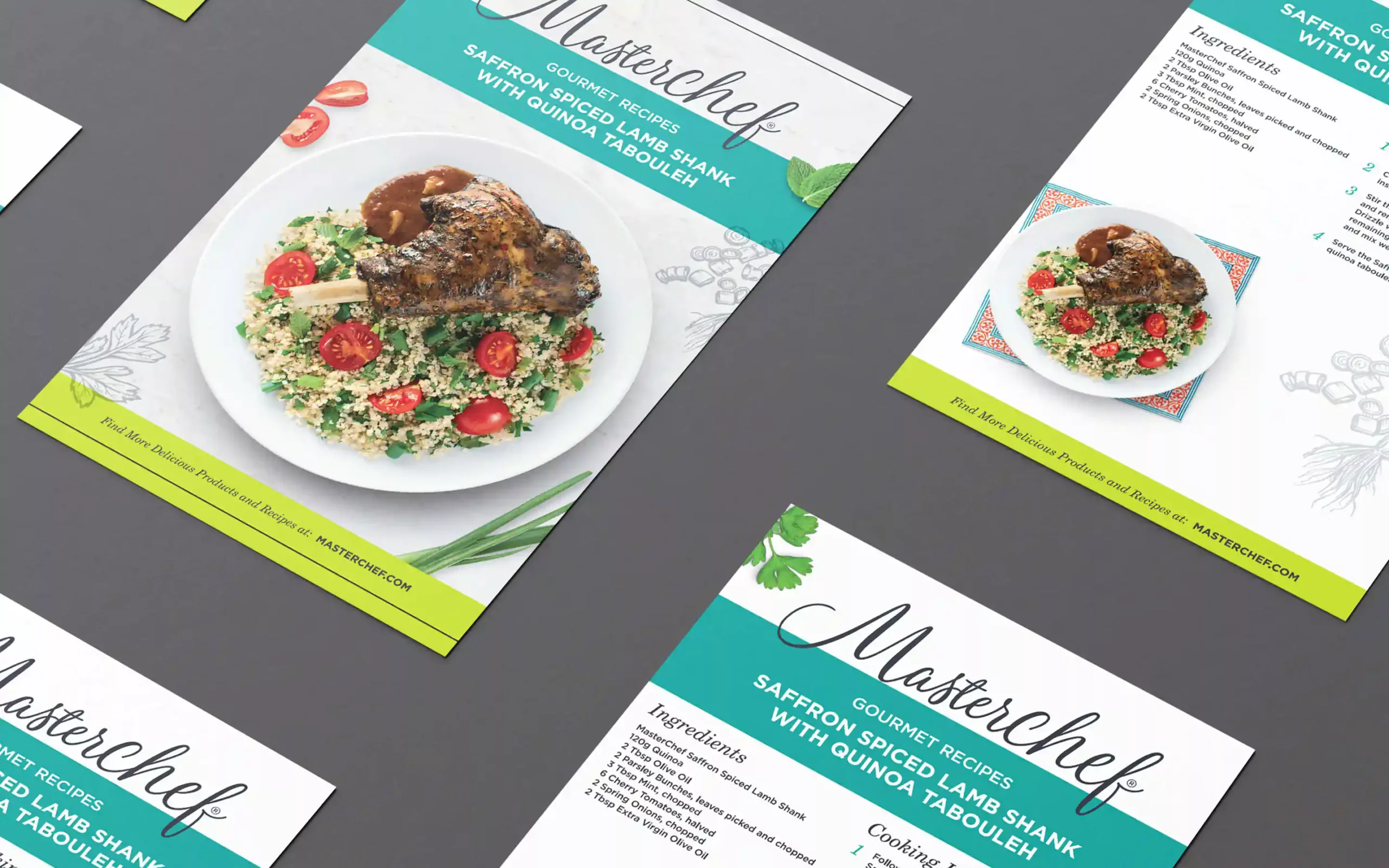 Structural Packaging & Website Design for a Ready-to-Cook Product